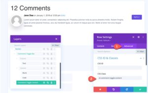How to Create a Comments Toggle for Your Divi Blog Post Template