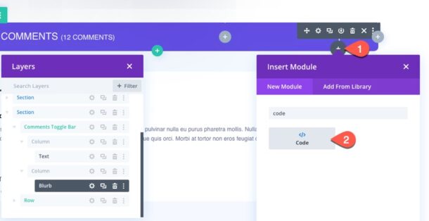 How to Create a Comments Toggle for Your Divi Blog Post Template