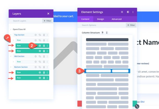 How To Build A Custom Sidebar With Sticky Columns For A Divi Product