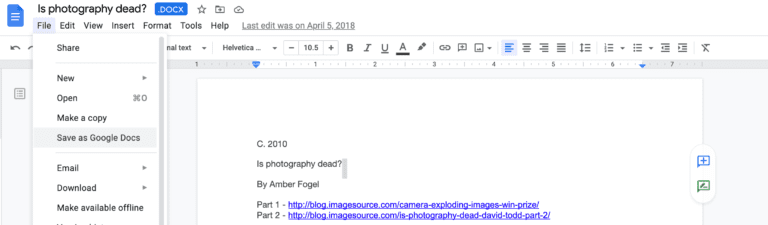 How to Add a Page in Google Docs and 9 Other Great Tips | Elegant ...