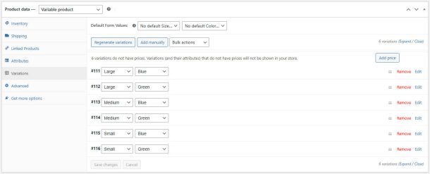 How to Display Product Variations in WooCommerce (2025)