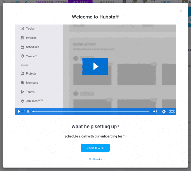 Hubstaff Employee Productivity Tracker Overview and Review