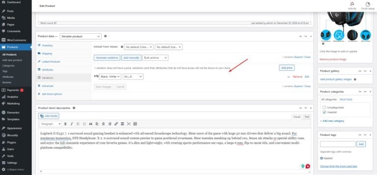 How to Display Product Variations in WooCommerce (2025)