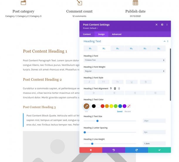 Download a FREE Blog Post Template for Divi's Meditation Center Layout Pack