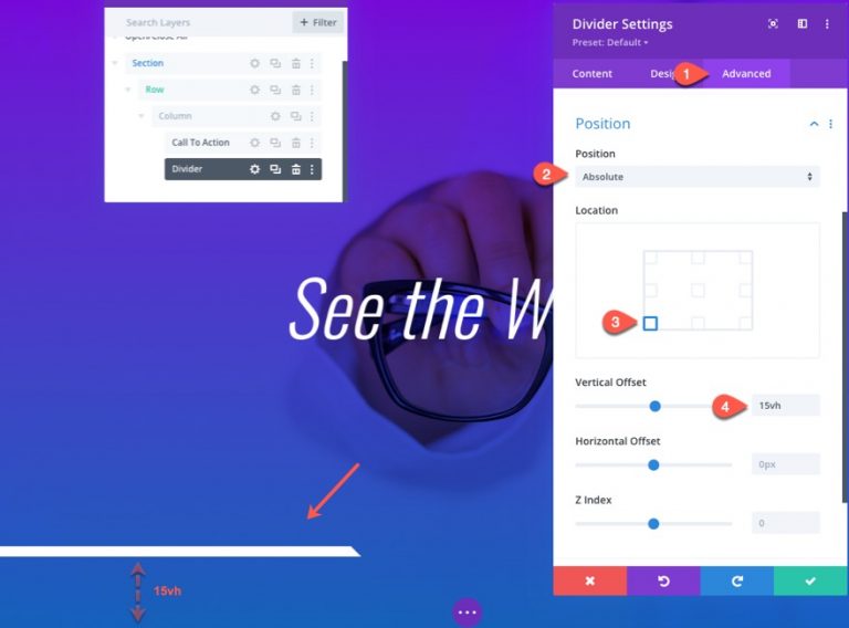 How to Design a Hero Section with Custom Transitions and Animations in Divi