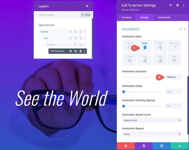 How To Design A Hero Section With Custom Transitions And Animations In Divi