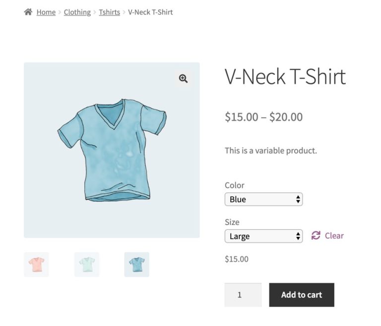 How to Display Product Variations in WooCommerce (2025)
