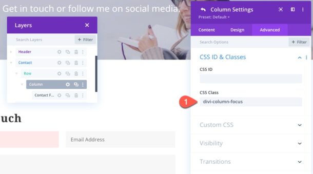 How to Add CSS Focus State Styling to Elements When Filling Out a Divi Form