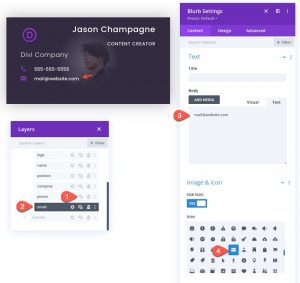How to Design Business Cards with Flip Animation on Click to Showcase ...