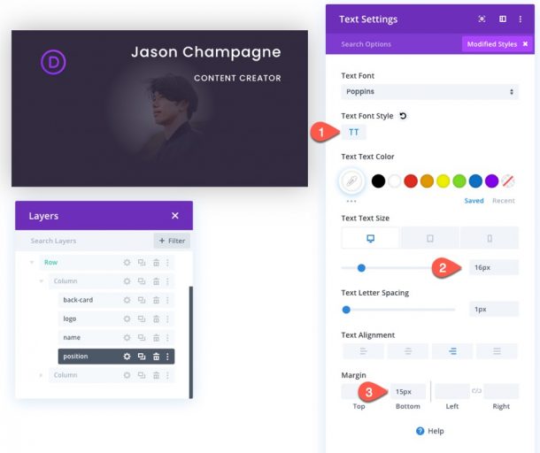 How to Design Business Cards with Flip Animation on Click to Showcase ...