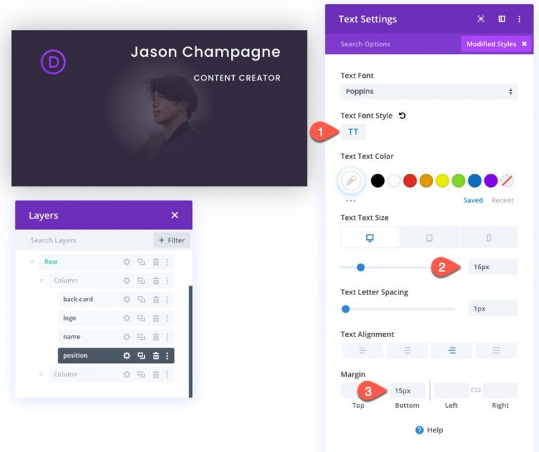 How to Design Business Cards with Flip Animation on Click to Showcase ...