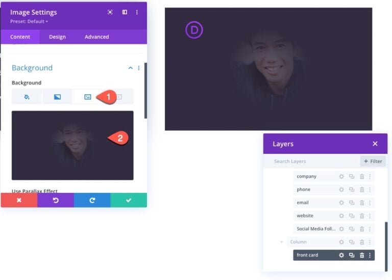 How to Design Business Cards with Flip Animation on Click to Showcase ...