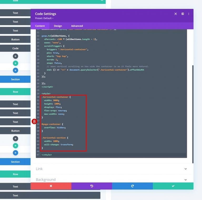 How To Automatically Scroll Horizontally When Scrolling Vertically With Divi And Gsap Elegant