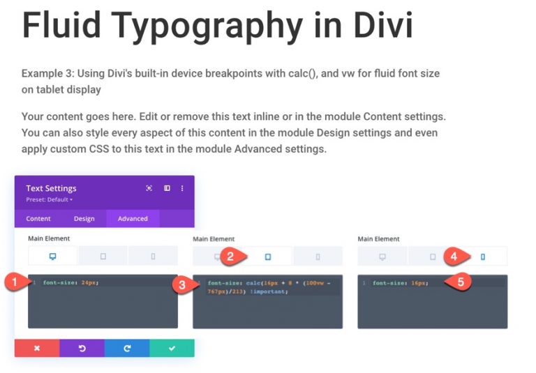 The Complete Guide for Creating Fluid Typography in Divi (6 Methods)