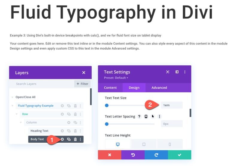 The Complete Guide for Creating Fluid Typography in Divi (6 Methods)