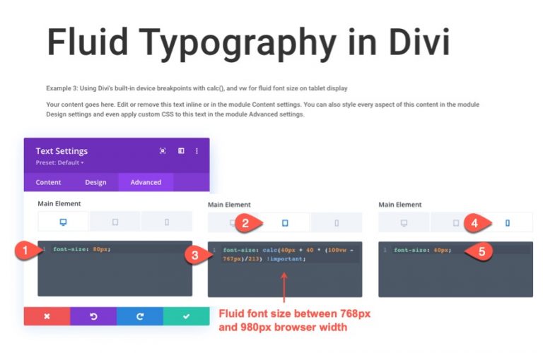 The Complete Guide for Creating Fluid Typography in Divi (6 Methods)