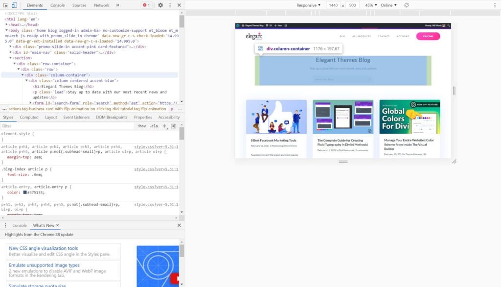 How to Use Your Browser's Inspect Element Tool
