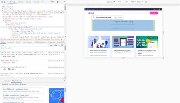 How to Use Your Browser's Inspect Element Tool