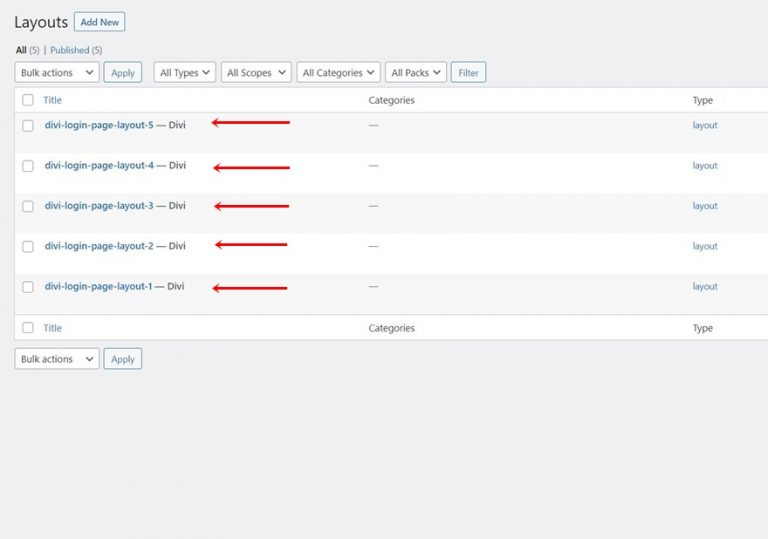 Free Download: 5 Custom WordPress Login Page Designs Built with Divi