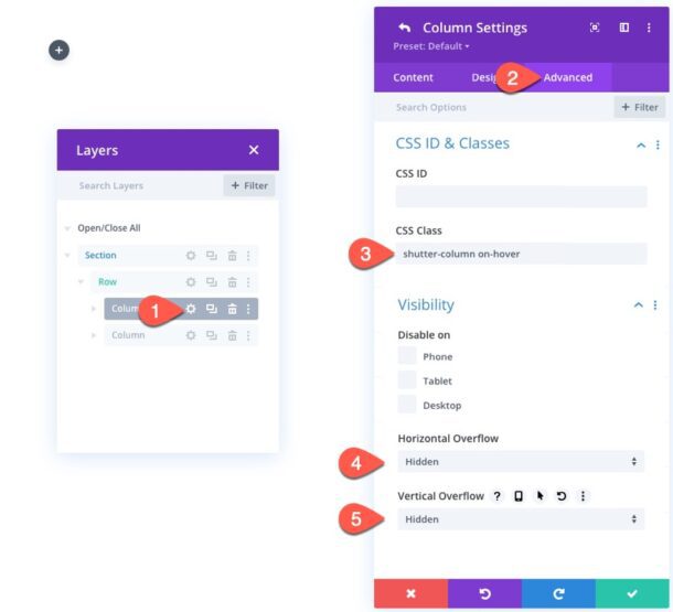 How to Create an Image Overlay with Split Text Shutter Animation ...