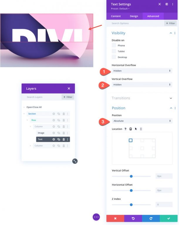 How to Create an Image Overlay with Split Text Shutter Animation ...