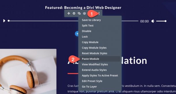 How to Create a Sticky Audio Content Bar in Divi