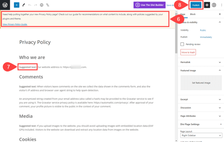 How to Configure your WordPress Privacy Settings