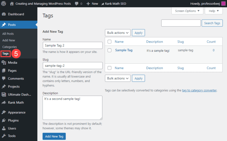 Wordpress Posts How To Create And Manage Them