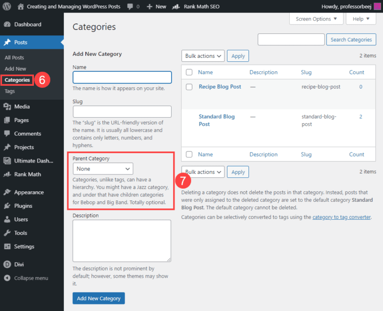 Wordpress Posts How To Create And Manage Them