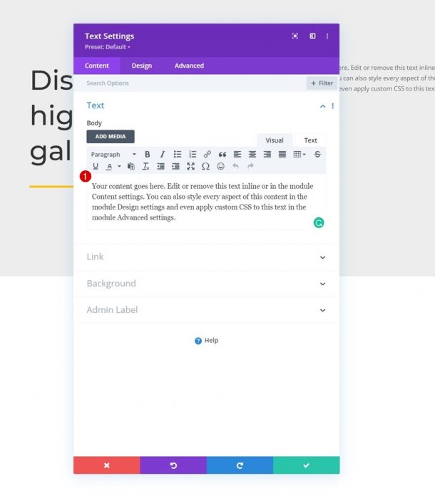 How to Slide-Down Reveal Your Gallery Image's Title & Caption with Divi