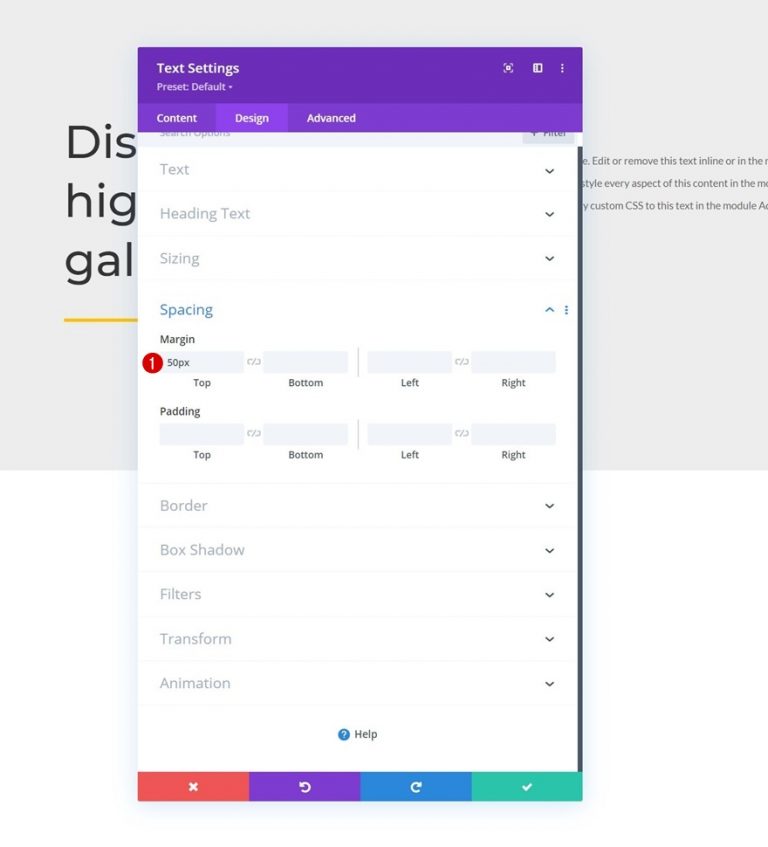 How to Slide-Down Reveal Your Gallery Image's Title & Caption with Divi