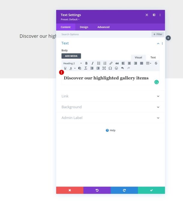 How to Slide-Down Reveal Your Gallery Image's Title & Caption with Divi