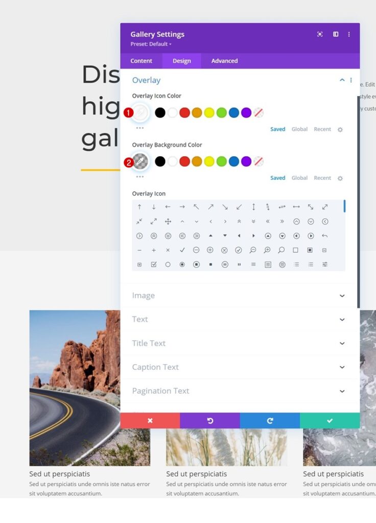 How to Slide-Down Reveal Your Gallery Image's Title & Caption with Divi