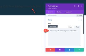 How to Design CSS Text Backgrounds in Divi Using background-clip