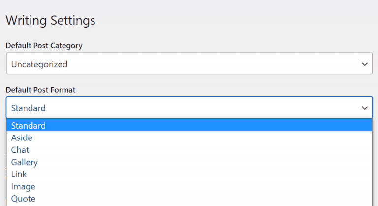 How To Configure Your Wordpress Writing Settings