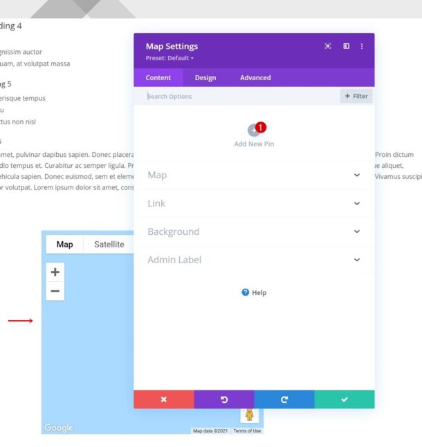 How to Add a Fixed Map Toggle to Your Divi Page Template
