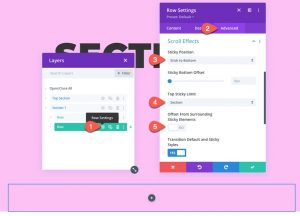 How to Add Sticky Page Navigation Links (Next, Previous, First, Last) to Divi Sections