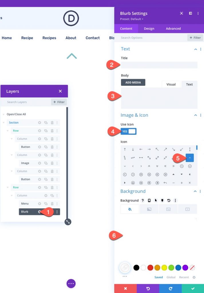How to Create a Toggle Tab for a Sticky Header in Divi