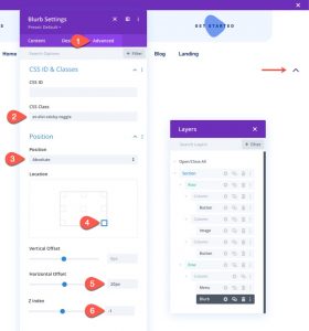 How to Create a Toggle Tab for a Sticky Header in Divi