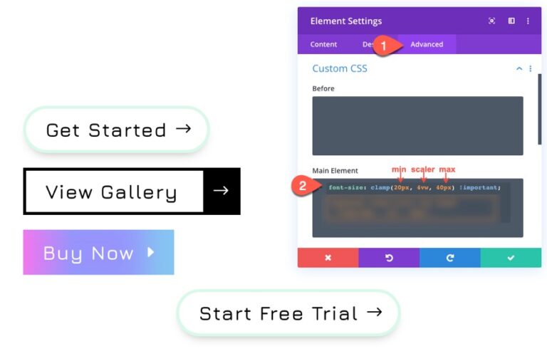 A Complete Guide for Creating Fluid Button Designs in Divi