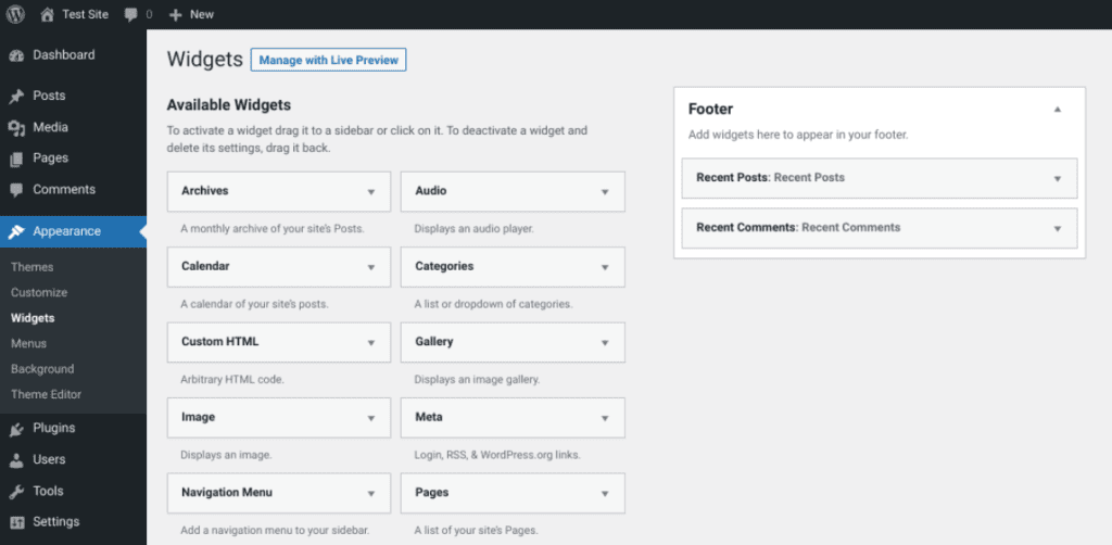 Wordpress Widgets The Complete Guide