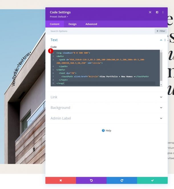 How to Add a Circle Text Path SVG Animation to Your Divi Design