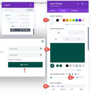How to Create a Popup Login Form with Login/Logout Buttons in Divi ...