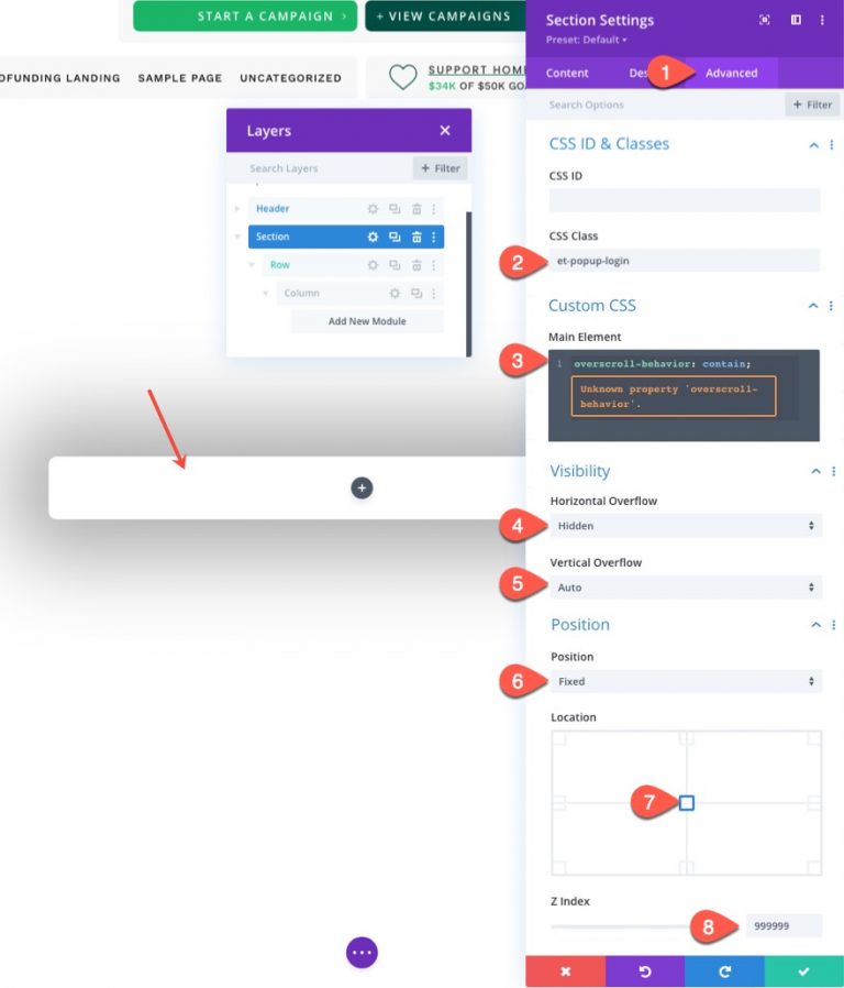 How to Create a Popup Login Form with Login/Logout Buttons in Divi