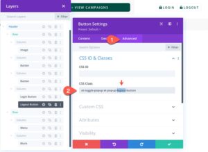 How to Create a Popup Login Form with Login/Logout Buttons in Divi