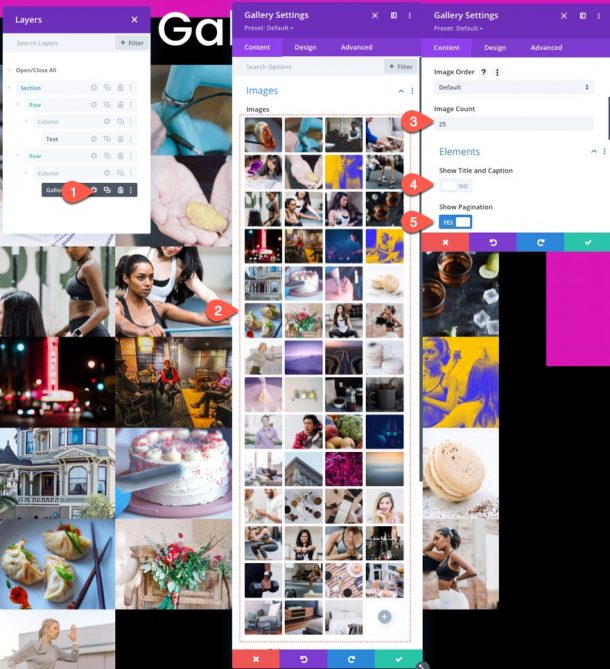 How To Add Grid Staggering Animation To An Image Gallery In Divi