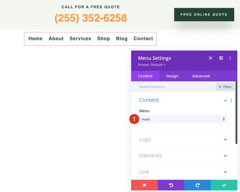 Download a FREE Header and Footer Template for Divi's Landscape ...