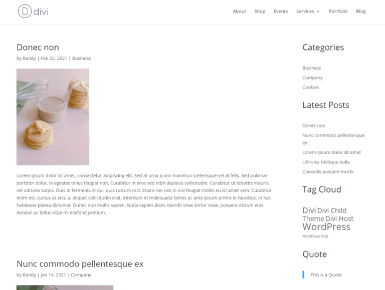 How to Remove the Divi Sidebar Border
