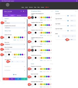 How to add CSS Backdrop Filter Effects to a Sticky Header in Divi