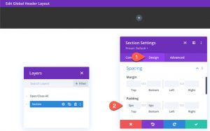 How to add CSS Backdrop Filter Effects to a Sticky Header in Divi